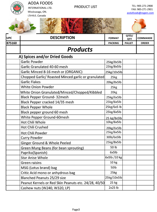 AODA-FOODS - Flyer Mall